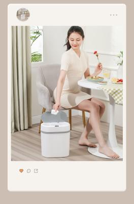中国 Townew Intelligent Trash Bin Sensor Induction 12L Amazon Hot Sale Trash Can 販売のため