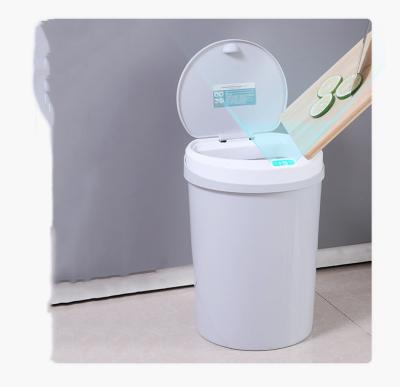 중국 Smart Touchless Motion Sensor Privacy Garbage Bin Foldable Collapsible Sensor Trash Bin 판매용