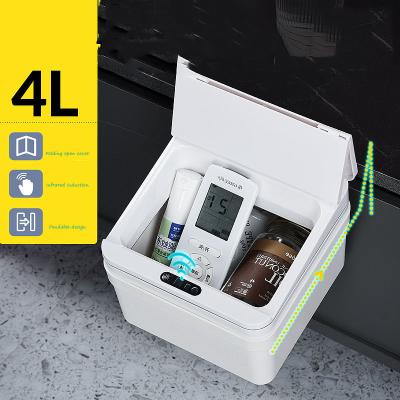 中国 Household Smart Touchless Motion Sensor Trash Can Public Area Intelligent Garbage Bin Self Sealing Bin 販売のため