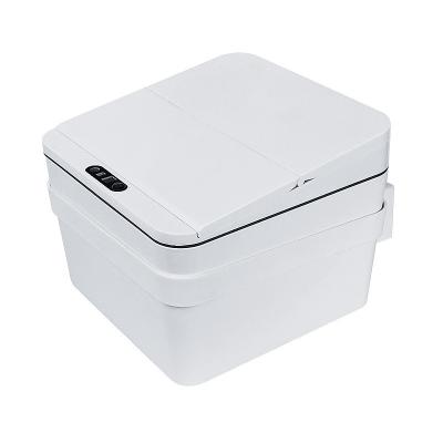 中国 Household Smart Touchless Motion Sensor Trash Can Public Area Intelligent Garbage Bin Self Sealing Bin 販売のため