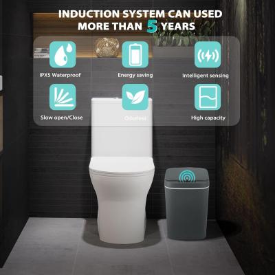 China Dustbin Intelligent Trash Can with Sensor Clearance - Intelligent Sensor Trash Can Automatic Trash Bin Garbage Can Self Sealing zu verkaufen