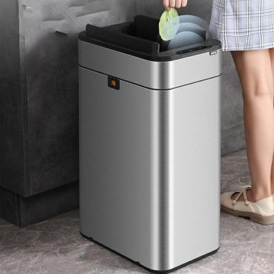 중국 Recycle Bins Intelligence for Office Use Ai Smart Trash Can with Inductor New Sensory Trash Can 판매용