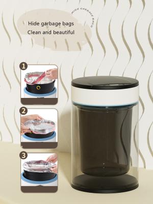 中国 12L Self-sealing & Self-packing Sensor Auto Bag Change Self Sealing Waste Bin 販売のため