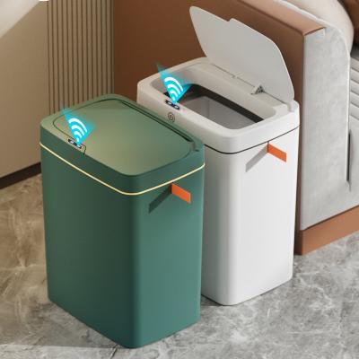 中国 Intelligent Trash Can Smart Sensor Waterproof Dustbin Household Induction Garbage Bin Automatic Packing House Garbage Can 販売のため