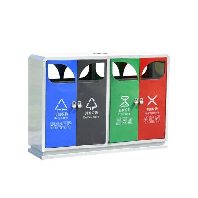 China Powder Coated Black Press Button Metal Waste Bin Outdoor Dustbin Metal Waste Bin Hotel Trash Can for sale