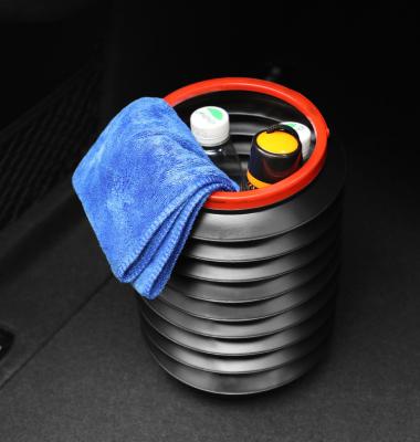 China Hot Car Accessories Can Be Installed Everywhere to Save Space Portable Car Retractable Garbage Cans zu verkaufen