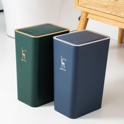 中国 Custom Plastic Trash Can Suppliers Rectangular Plastic Trash Can 販売のため