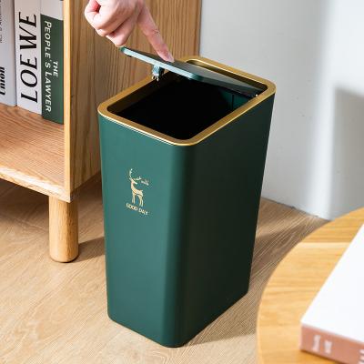中国 Custom Plastic Trash Can Suppliers Rectangular Plastic Trash Can 販売のため