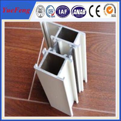 Silver anodized aluminium profiles fabricate windows&doors