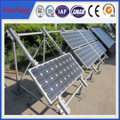 China Tin Roof PV Solar Panel Aluminum Mounting System , solar brackets, commercial solar system for sale