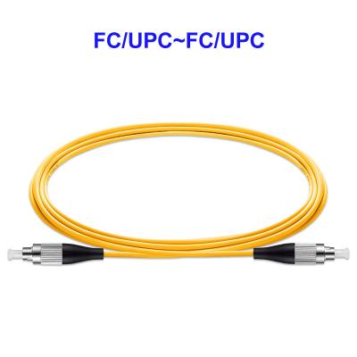 中国 Optical Fiber Patch Cord FC UPC FC UPC Single-Mode 1 Core Carrier-Grade OS2 Pigtail Customization 販売のため