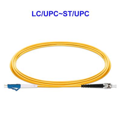 中国 Optical Fiber Cable LC UPC ST UPC Single-Mode 1 Core Carrier-Grade OS2 Pigtail Customization 販売のため