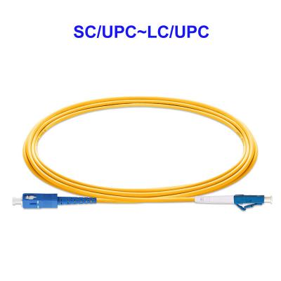 中国 Optical Fiber Cable SC UPC LC UPC Single-Mode Single-Core Carrier-Grade OS2 Pigtail Customization 販売のため