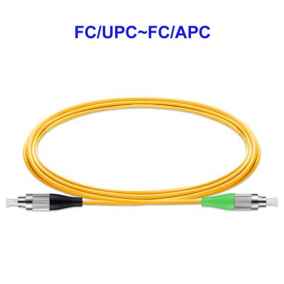 中国 FCのコネクター ポリ塩化ビニール繊維パッチ ケーブルの単一モードOS2のピグテール 販売のため