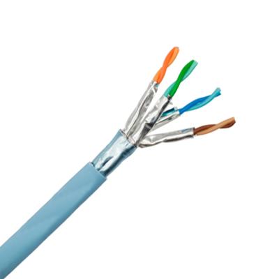 China FFTP LSZH CAT6A F FTP Cable 10Gbps Network Cable For Long Run Installations for sale