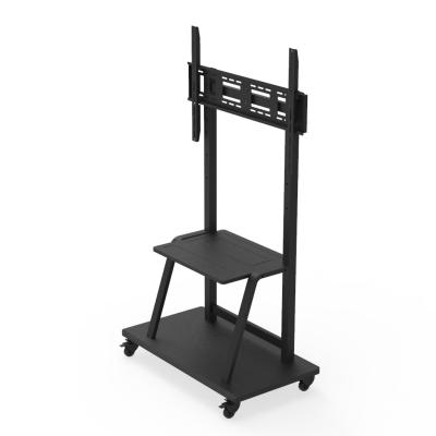 China Metal Plasma Smart Board Floor Stand , Interactive Whiteboard Stand For Classroom for sale
