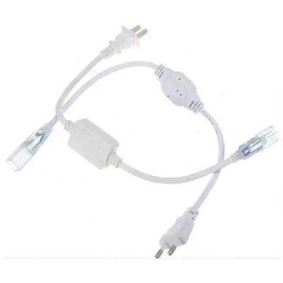 中国 220V 110V EU US LED パワープラグ 3528 5050 高電力のLEDストリップ 販売のため