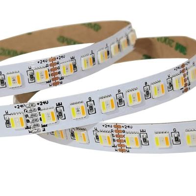 China Luz de fiesta DC 24V 5050 LED 12mm RGBCW RGBW RGBCCT 5 en 1 resistente al agua 12V SMD en venta