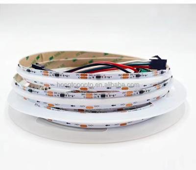 중국 576 LED / M 10mm 24V 디지털 드림 컬러 RGBW COB LED 스트립 판매용