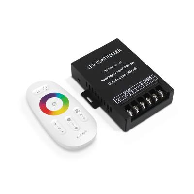 中国 RF LEDコントローラ DC 12V 24V RGB WW CWコントローラ 360W フルタッチスクリーン鉄 販売のため