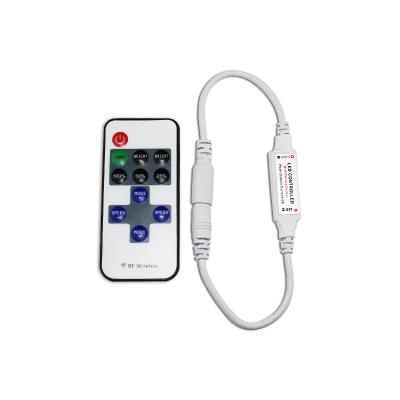 Китай Беспроводный RF MINI 11 Key 6A одноцветный светодиодный контроллер для световой ленты продается