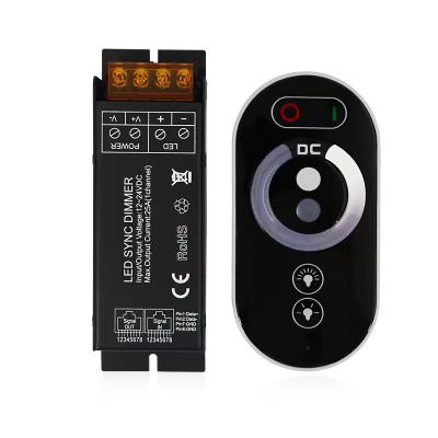 Китай Дигитальное затемнение IR RF Touch Remote одноцветный светодиодный контроллер продается