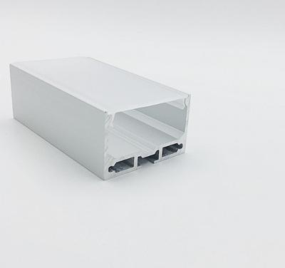 Cina 40 X 25 mm PC Cover Aluminio LED Light Channel Per LED Strip Light Profile in vendita