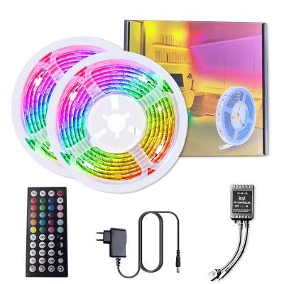 China 44 Schlüssel Intelligente IR LED Lichtstreifen Musiksteuerung RGB Farbe mit Wasserdicht für den Innenbereich zu Hause zu verkaufen