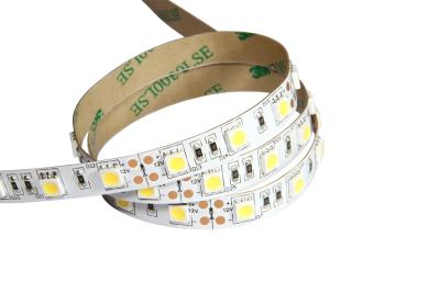 China 5050 Flexible LED de banda de un solo color DC 12V 24V CE RoHS luz de fondo de TV para el cuarto en venta