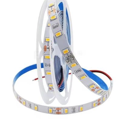 China Top SMD5630 60 Leds Flexible LED Strip IP20 DC12V 10mm PCB Alto CRI 12000K Blanco Caliente Blanco Rojo Verde Azul en venta