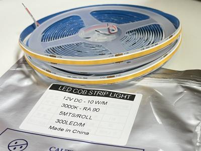 中国 オーダーメイド 7019 Flex LED テープ 90Ra 5m ノー ウォルテージ ドロップ COB LED ストライプ ヨーロッパ 販売のため
