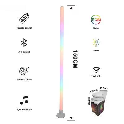 Китай Звуковой диод с активированным звуком USB RGB угловой напольный лампа офис игровой зал WIFI / IR дистанционное управление продается