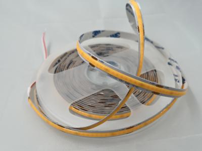 Cina 48V COB 320leds/M 90CRI Dimmabile 100lm/W 11W/M Flessibile COB LED Strip Light per decorazioni interne in vendita