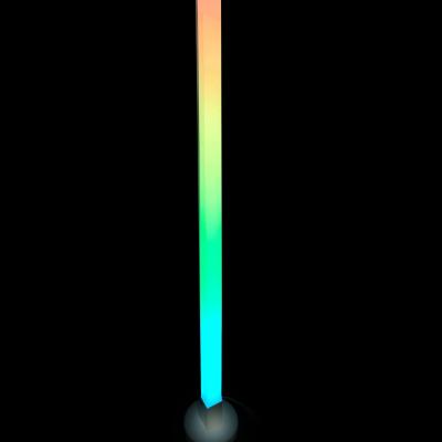 China Iluminación decorativa de dormitorio 1.5m lámpara de suelo LED de cambio de color con control remoto 2 en venta