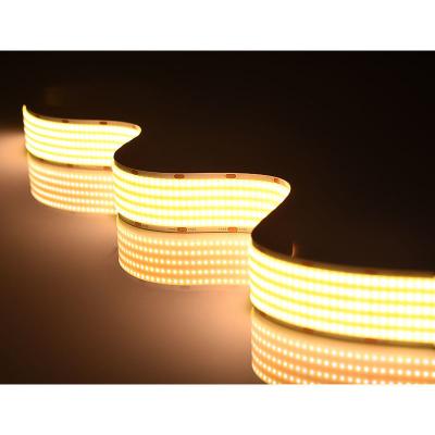 Chine 30 mm ruban adhésif flexible Ra90 COB Dimmable LED Strip Éclairage et conception de circuits à vendre