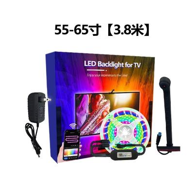 China 55-65 polegadas Alexa Google Home Ambient Smart App Wifi Imersão TV LED Backlights 3.8m 12.5ft ROLL com câmera à venda