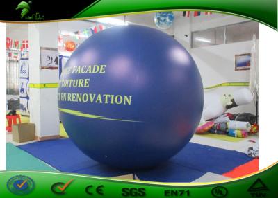 Cina La pubblicità gonfiabile portatile Balloons il pallone di galleggiamento dell'elio del vinile blu in vendita