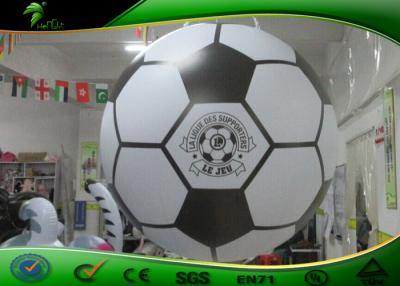 Cina palloni gonfiabili di pubblicità di forma di calcio 1.2mL con stampa completa in vendita