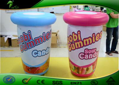 Cina La pubblicità gonfiabile delle latte gonfiabili blu Balloons la bottiglia gonfiabile rosa in vendita