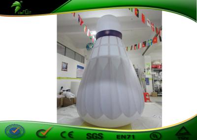 Cina La pubblicità gonfiabile su bianca di 3M Balloons il volano gonfiabile di sport di forma in vendita
