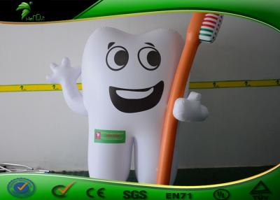 Cina Pallone gonfiabile su misura di pubblicità, dente gonfiabile con lo spazzolino da denti gonfiabile per la promozione in vendita
