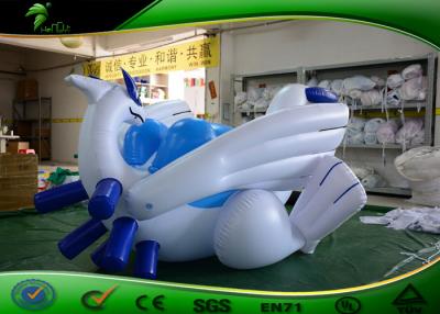 China Karakters van het douane de Opblaasbare Beeldverhaal/het Opblaasbare Dierlijke Blauw van het Draakspeelgoed Te koop