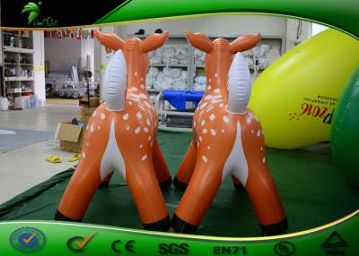 China Naughty Bevindende van het Beeldverhaalkarakters van pvc Opblaasbare Duurzaamheid van de de Hertenballon Bruine Te koop