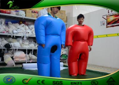 Cina forme gonfiabili blu di 1.8m modello gonfiabile alto del vestito del PVC/bianche per gli eventi in vendita