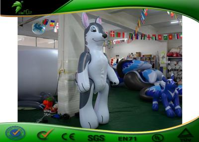 Cina Panno di camminata ECO del husky del fumetto gonfiabile grigio di forme di doppio strato amichevole in vendita