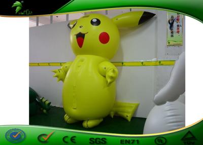 中国 2mの昇進のための高く膨脹可能なマンガのキャラクタのPikachuのマスコットの衣裳 販売のため