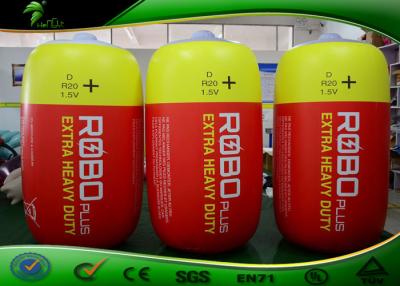 Cina Forme gonfiabili alte di abitudine 1.5M, modello rosso del PVC della batteria per annunciare in vendita