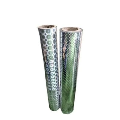 Cina Materiale di imballaggio per regali Rollo di pellicola di alluminio metallizzato per animali domestici con trasparenza opaca in vendita