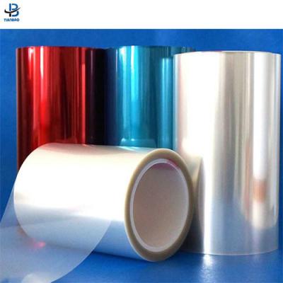 Cina Rulli di pellicola di pacco in PET ad alta resistenza e robustezza con arcobaleno inciso in durezza morbida in vendita
