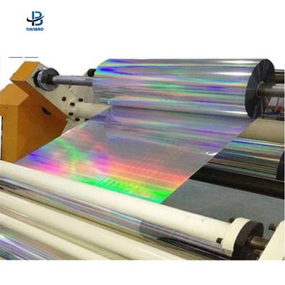 Cina Film plastico laser olografico morbido per la laminazione a freddo in vendita